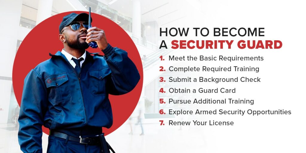 How to Become a Security Guard in California