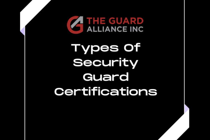Important Certifications & Permits for Security Guards
