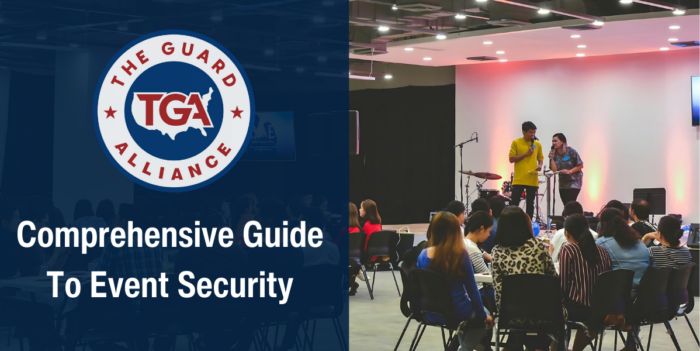 Comprehensive Guide to Event Security | The Guard Alliance